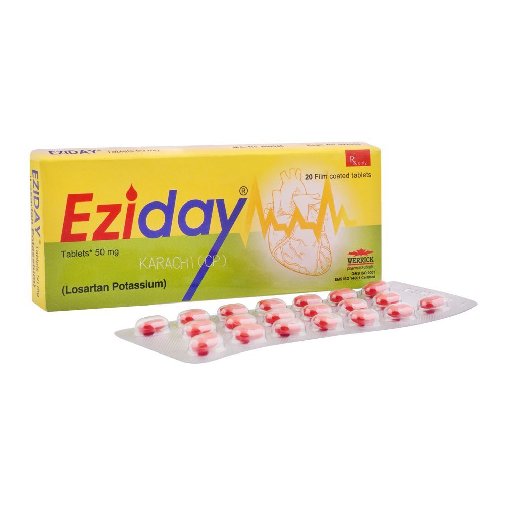 Eziday 50mg 20 Tablets – One Health