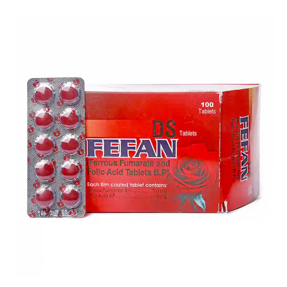 Fefan DS 100 Tablets – One Health