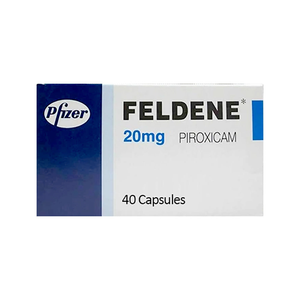 Feldene 20mg 40 Capsules – One Health