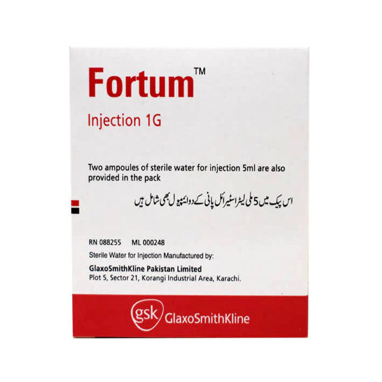 Fortum Injection 1g – One Health
