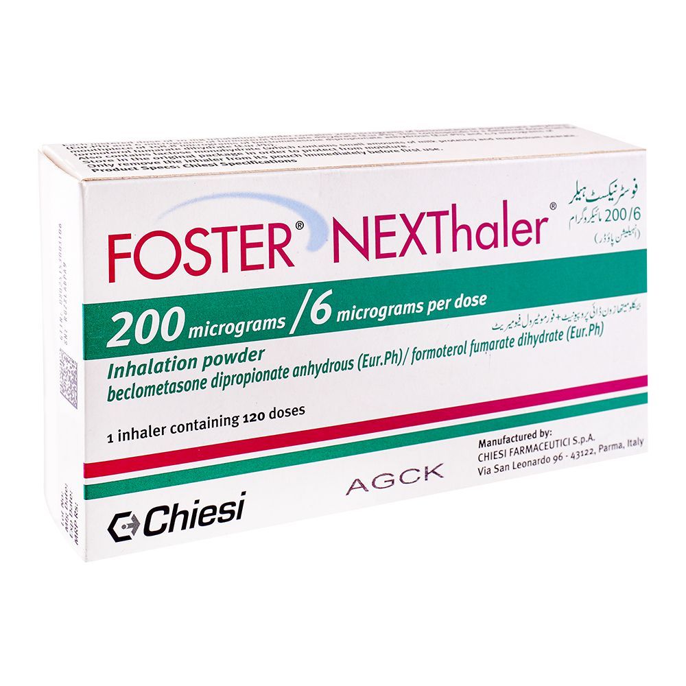 Foster Nexthaler 200mg/6mg – One Health