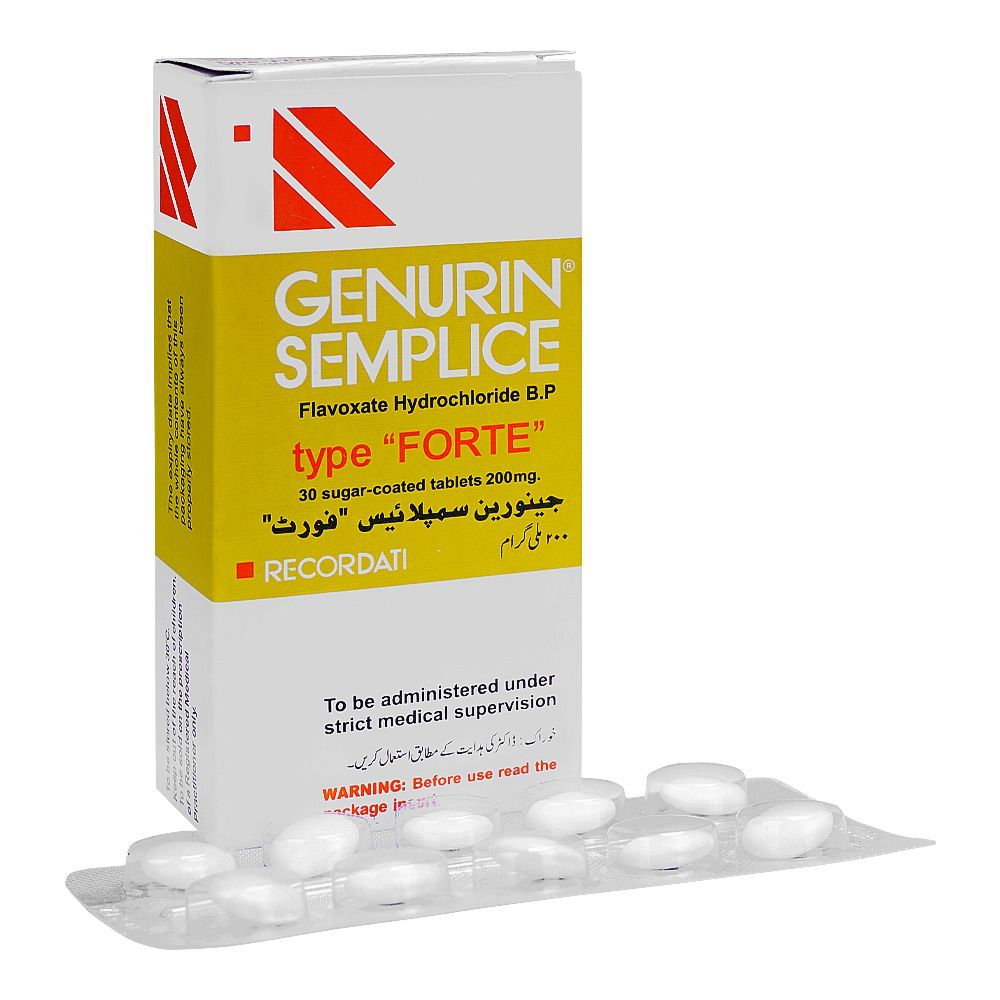 Genurin Semplice 200mg 30 Tablets – One Health