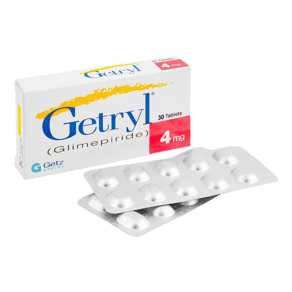 Getryl 4mg 30 Tablets – One Health