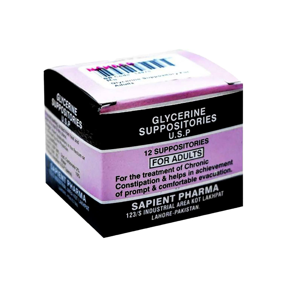 Glycerin Suppository U.S.P (For Adult) – One Health