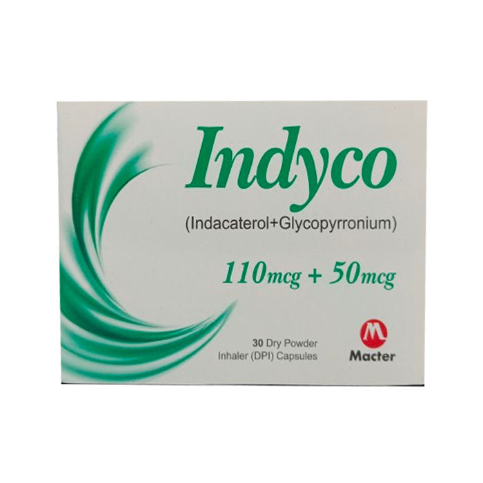 Indyco 110mcg+50mcg 30 Capsules – One Health