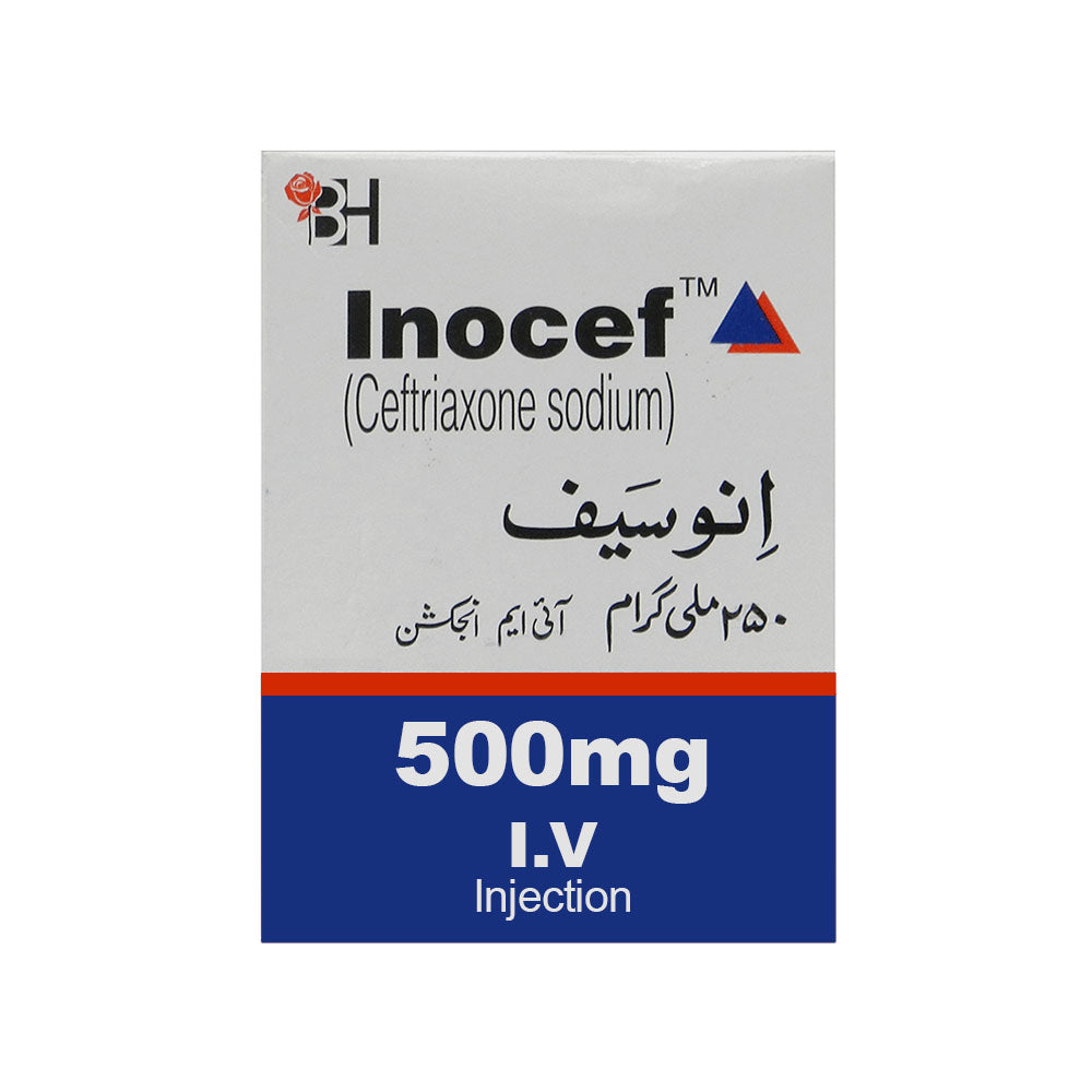 Inocef 500mg I.V Injection 1's – One Health