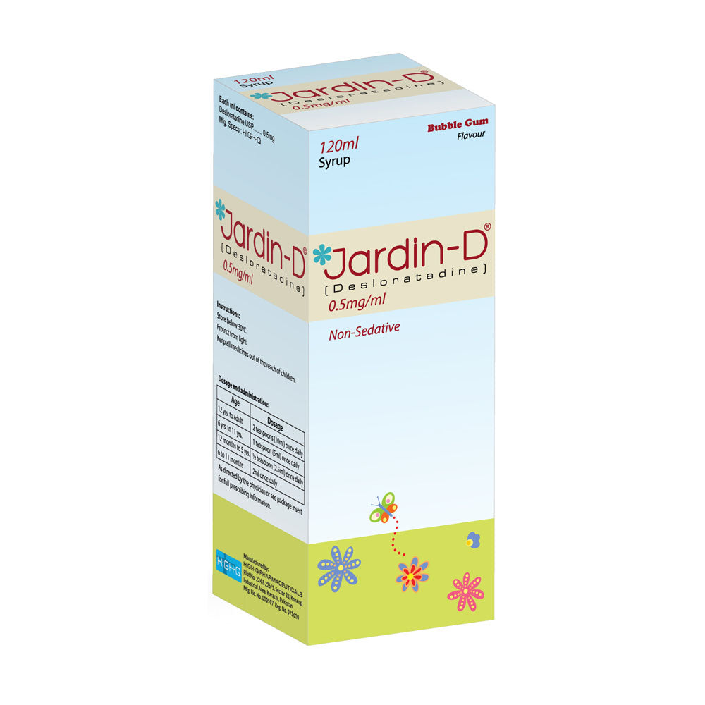 Jardin-D Syrup 120ml – One Health
