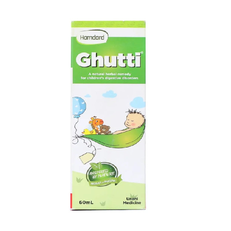 Hamdard Ghutti 60ml – One Health