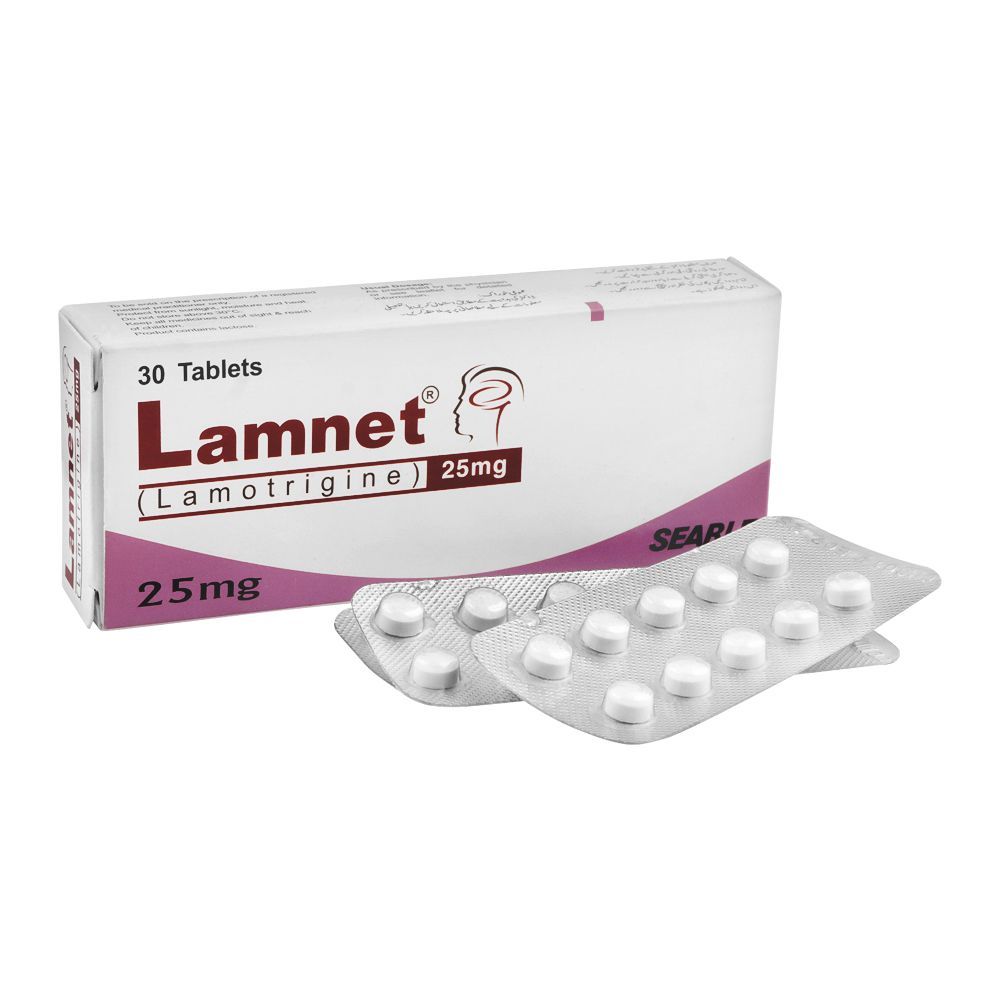 Lamnet 25mg 30 Tablets – One Health
