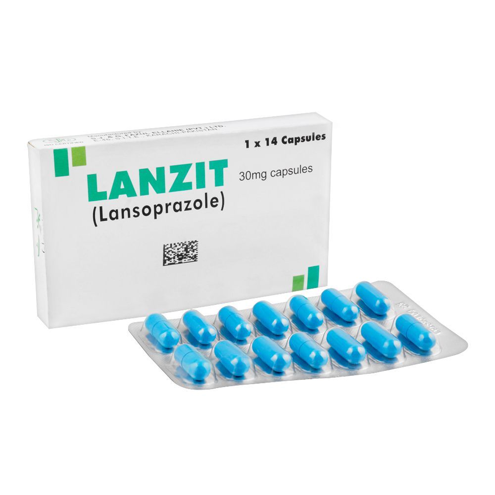 Lanzit 30mg 1x14 Capsules – One Health