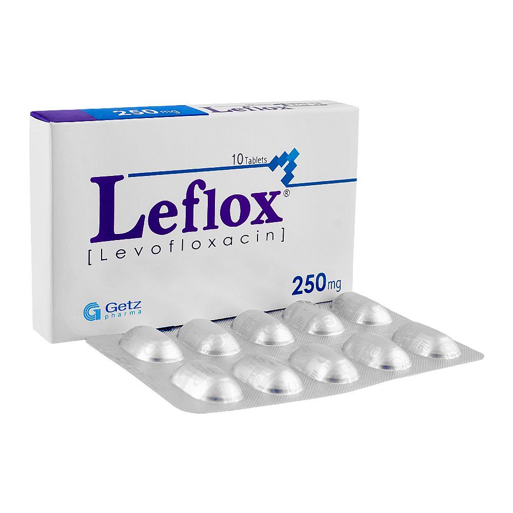 Leflox 250mg 10 Tablets – One Health