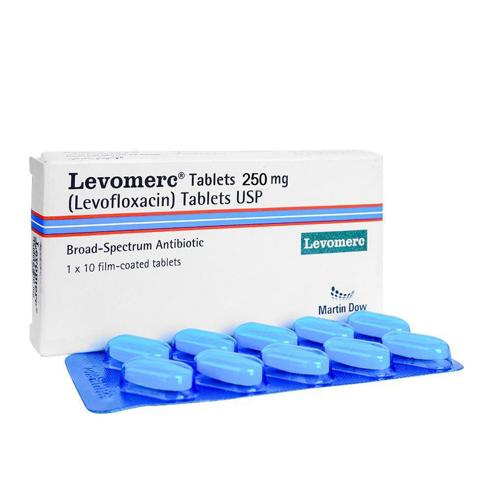 Levomerc 250mg 10 Tablets – One Health