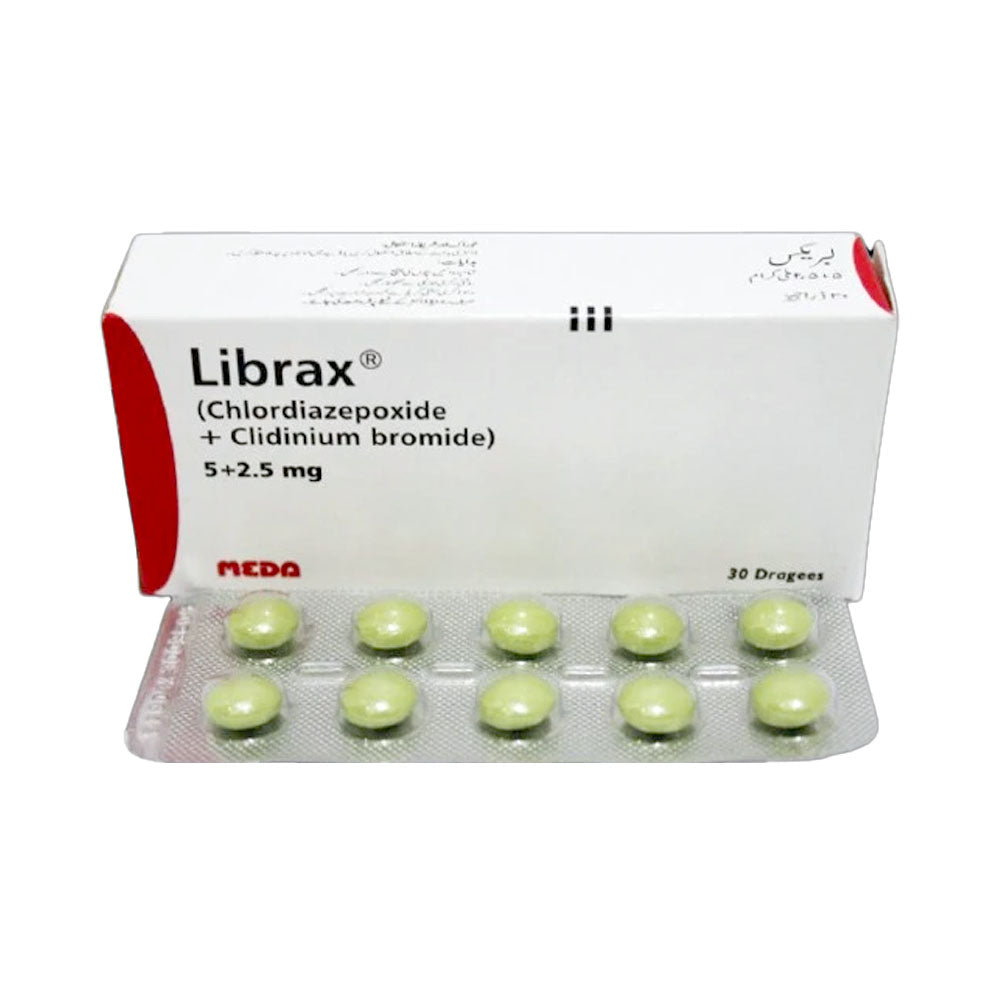 Librax 5+2.5mg 30 Degrees – One Health