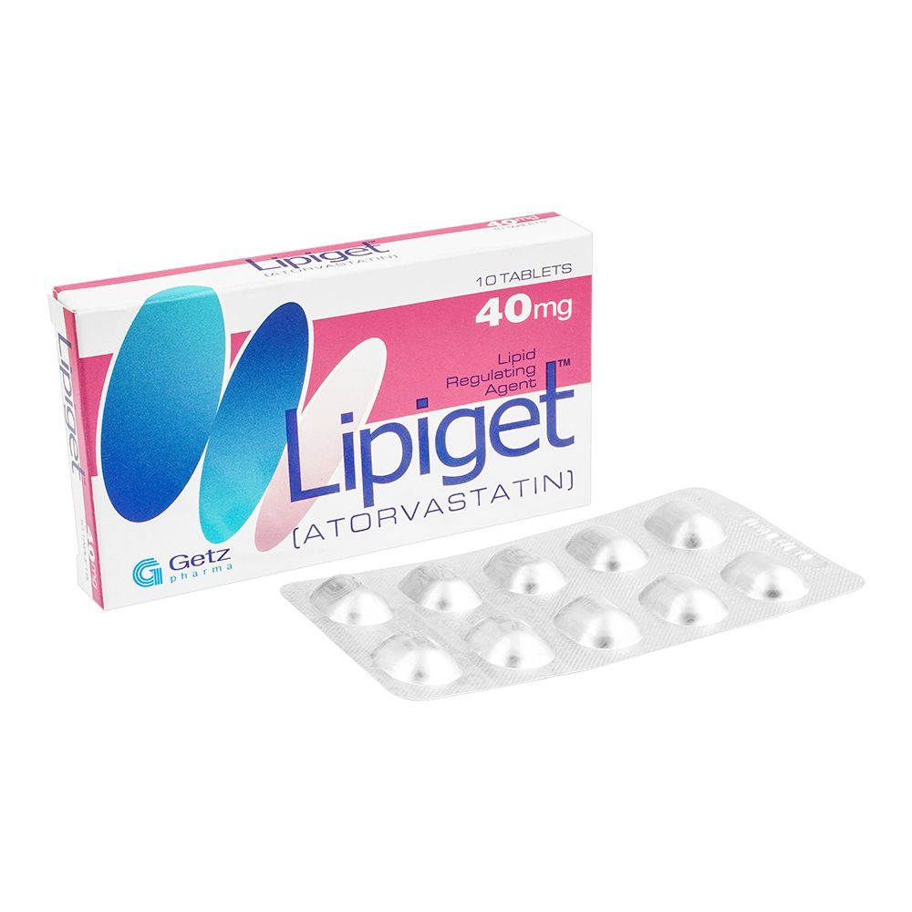 Lipiget 40mg 10 Tablets – One Health