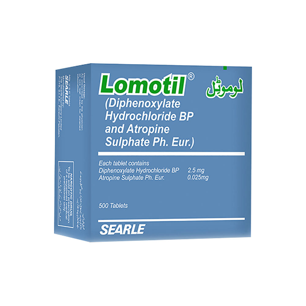 Lomotil Tablet 500's – One Health