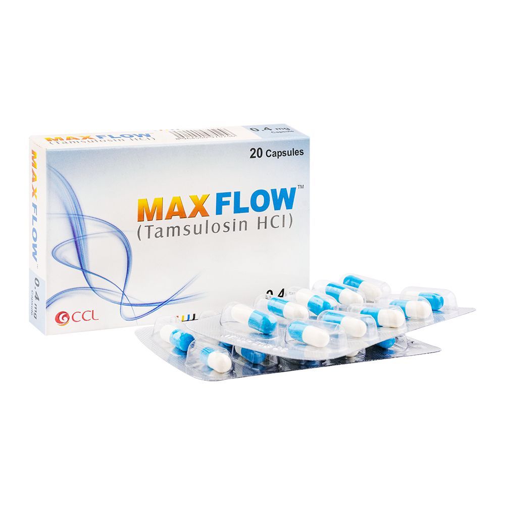 Maxflow 0.4mg 20 Capsules – One Health