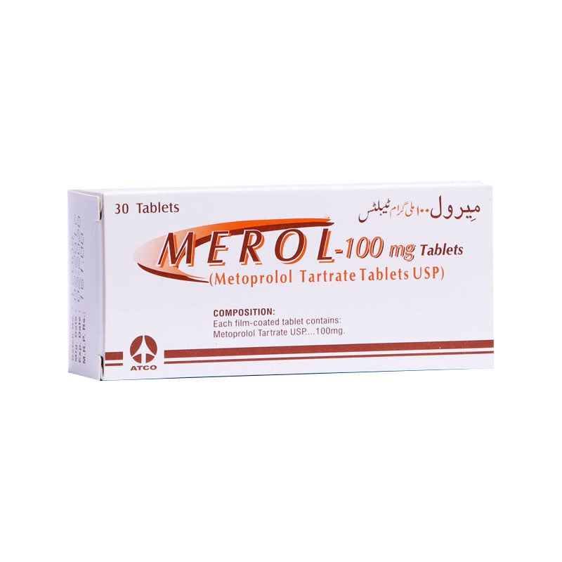 Merol 100mg 30 Tablets – One Health