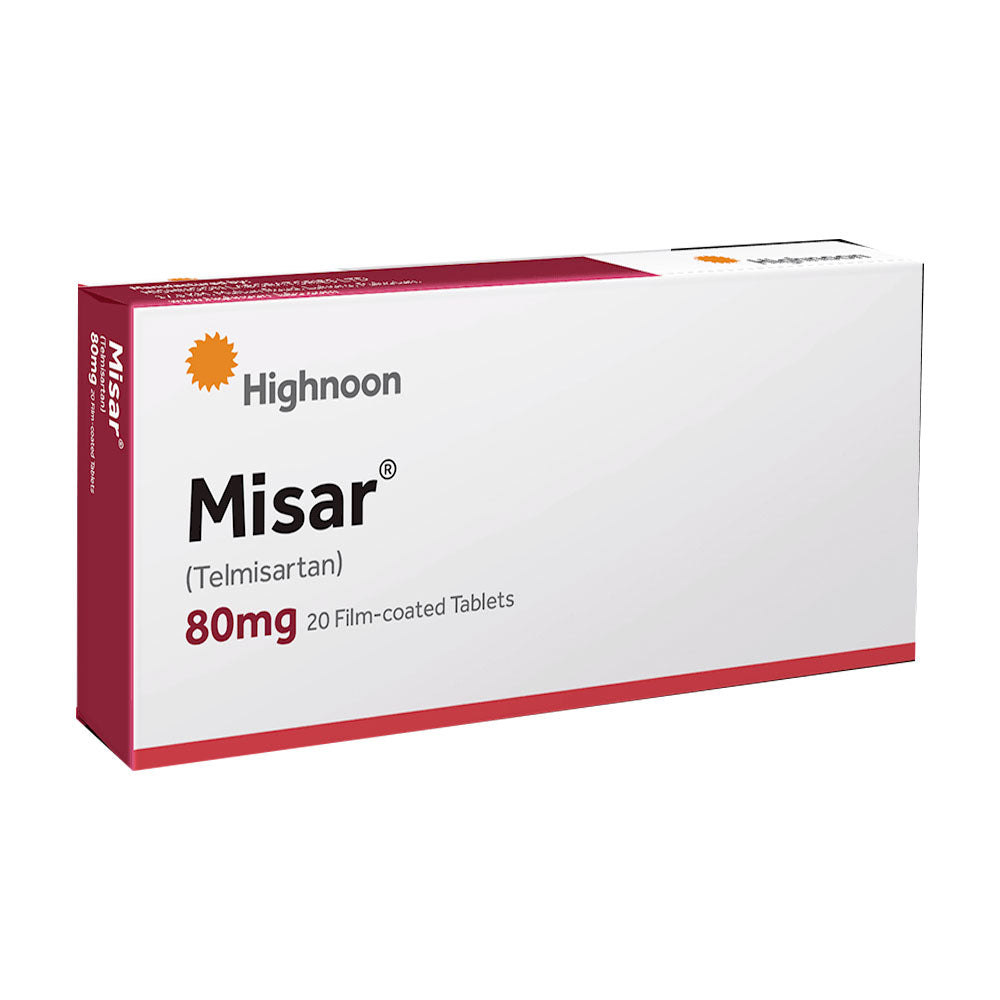 Misar 80mg 20 Tablets – One Health
