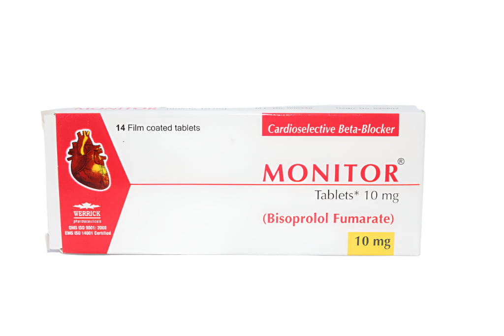 Monitor 10mg 14 Tablets – One Health