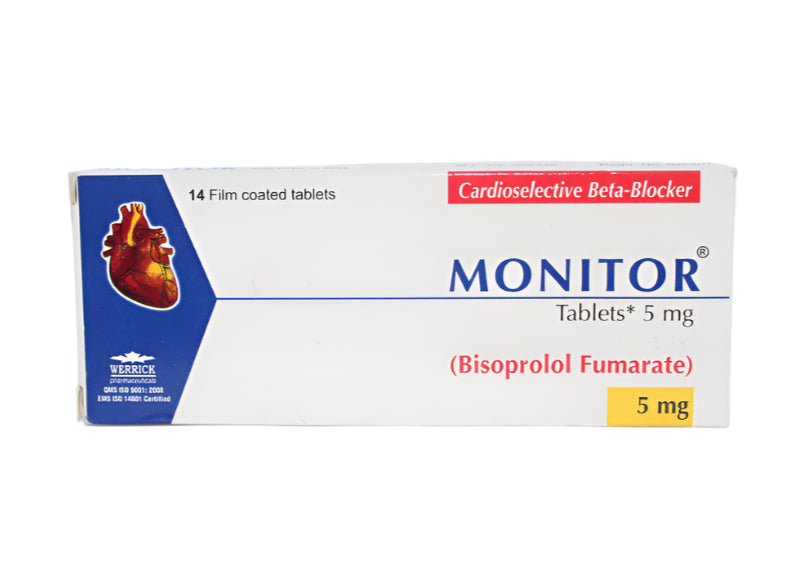 Monitor 5mg 14 Tablets – One Health