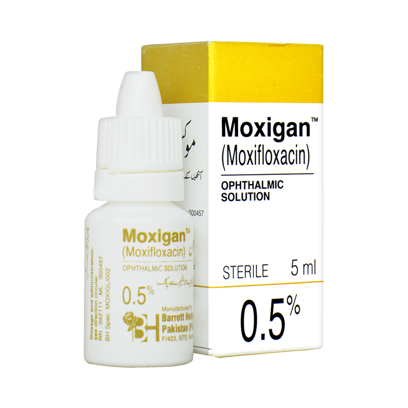 Moxigan Eye Drops 0.5% 5ml – One Health