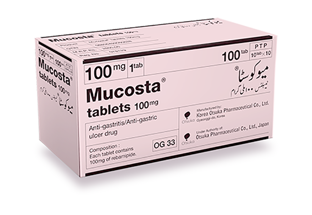 Mucosta 100mg 100 Tablets – One Health