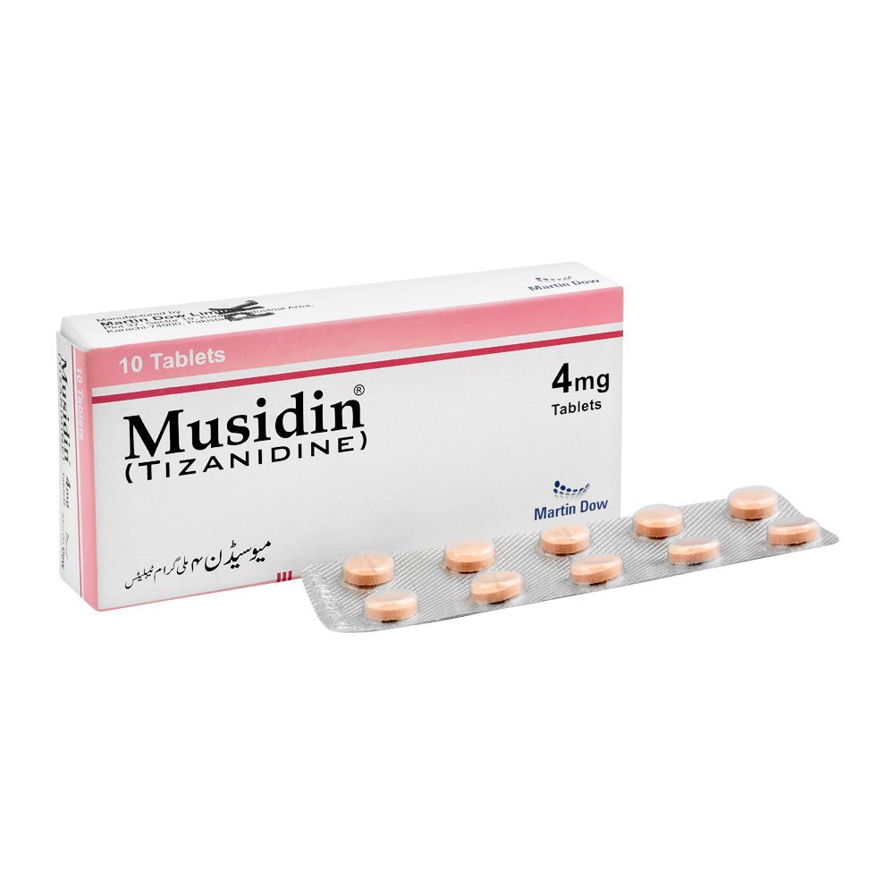 Musidin 4mg 10 Tablets – One Health