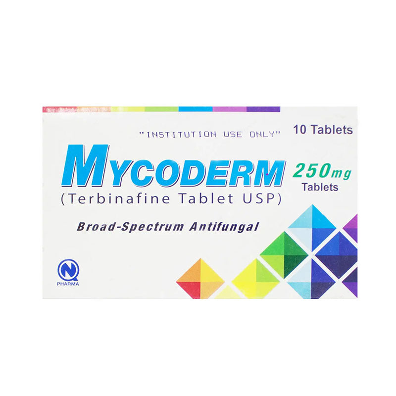Mycoderm 250mg 10 Tablets – One Health