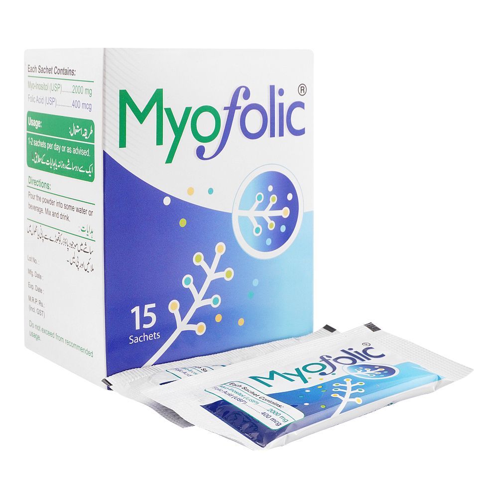 Myofolic 15 Sachets – One Health