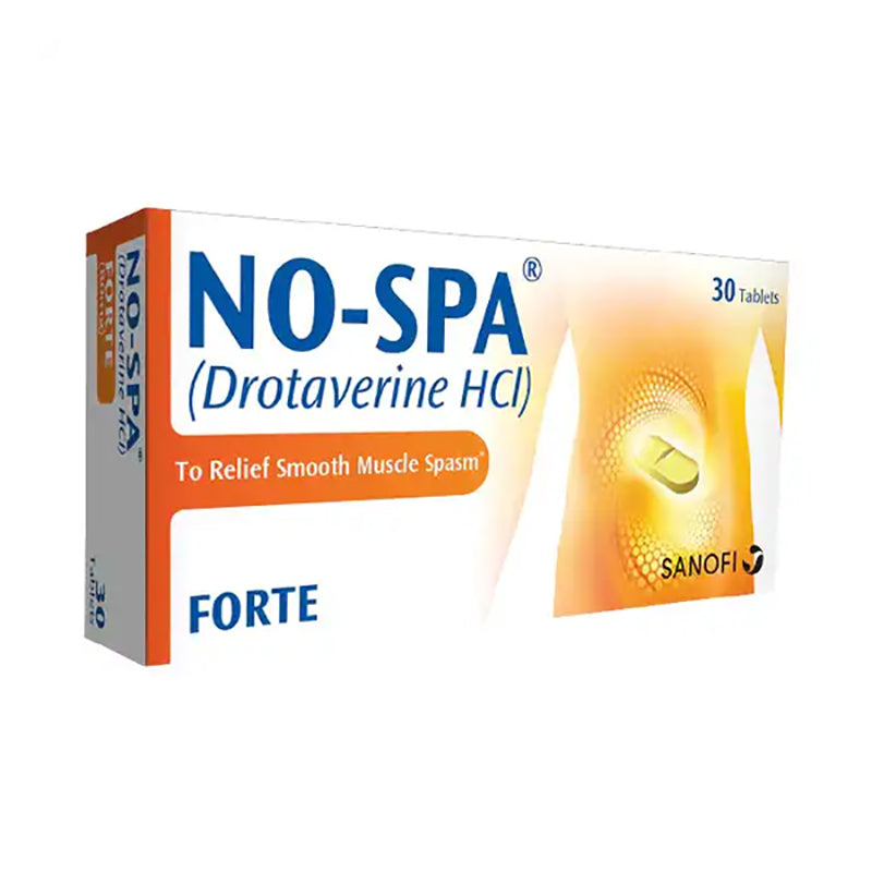 NO-SPA Forte 80mg 30 Tablets – One Health