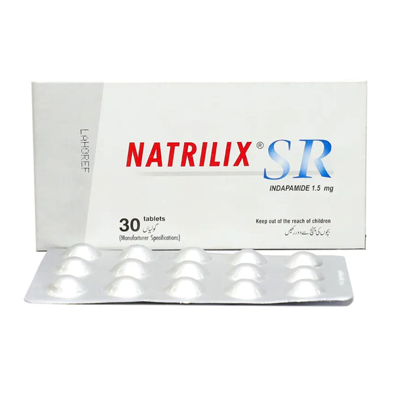 Natrilix SR 1.5mg 30 Tablets – One Health
