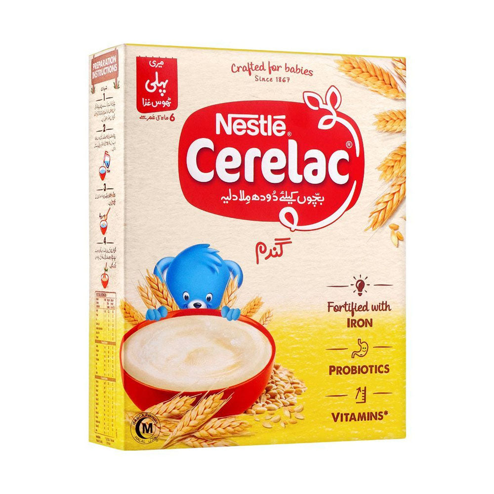 Nestle Milk Cerelac Wheat 175g – One Health