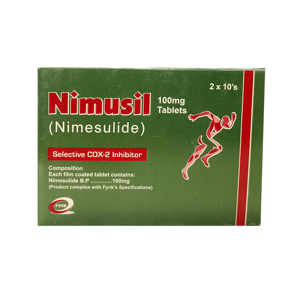 Nimusil 100mg Tablet 2x10's – One Health