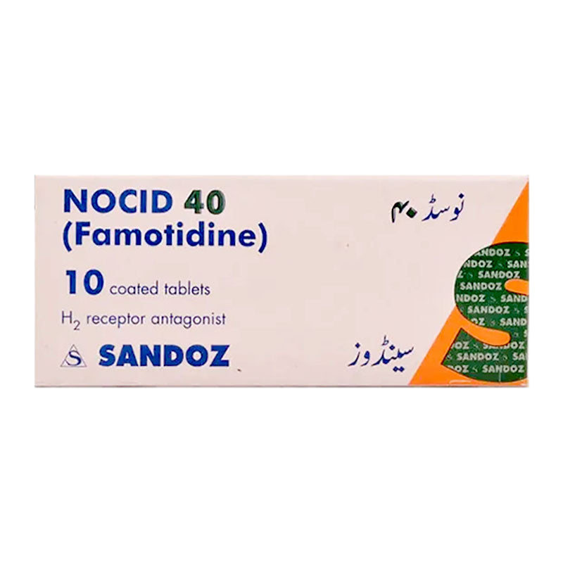 Nocid 40mg 10 Tablets – One Health