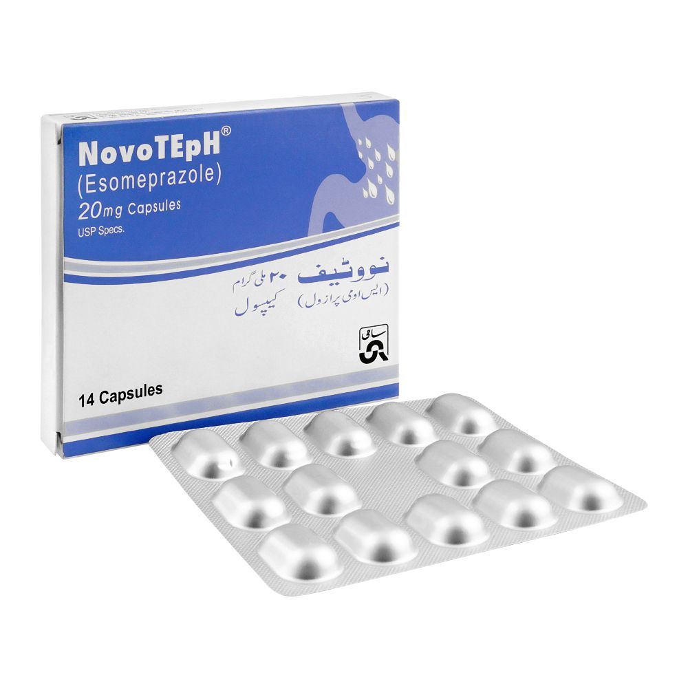 Novoteph 20mg 14 Capsules – One Health
