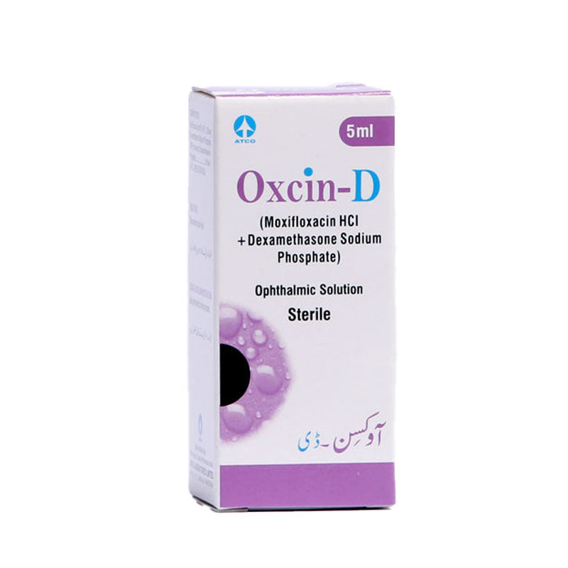 Oxcin-D Eye Drops 5ml – One Health