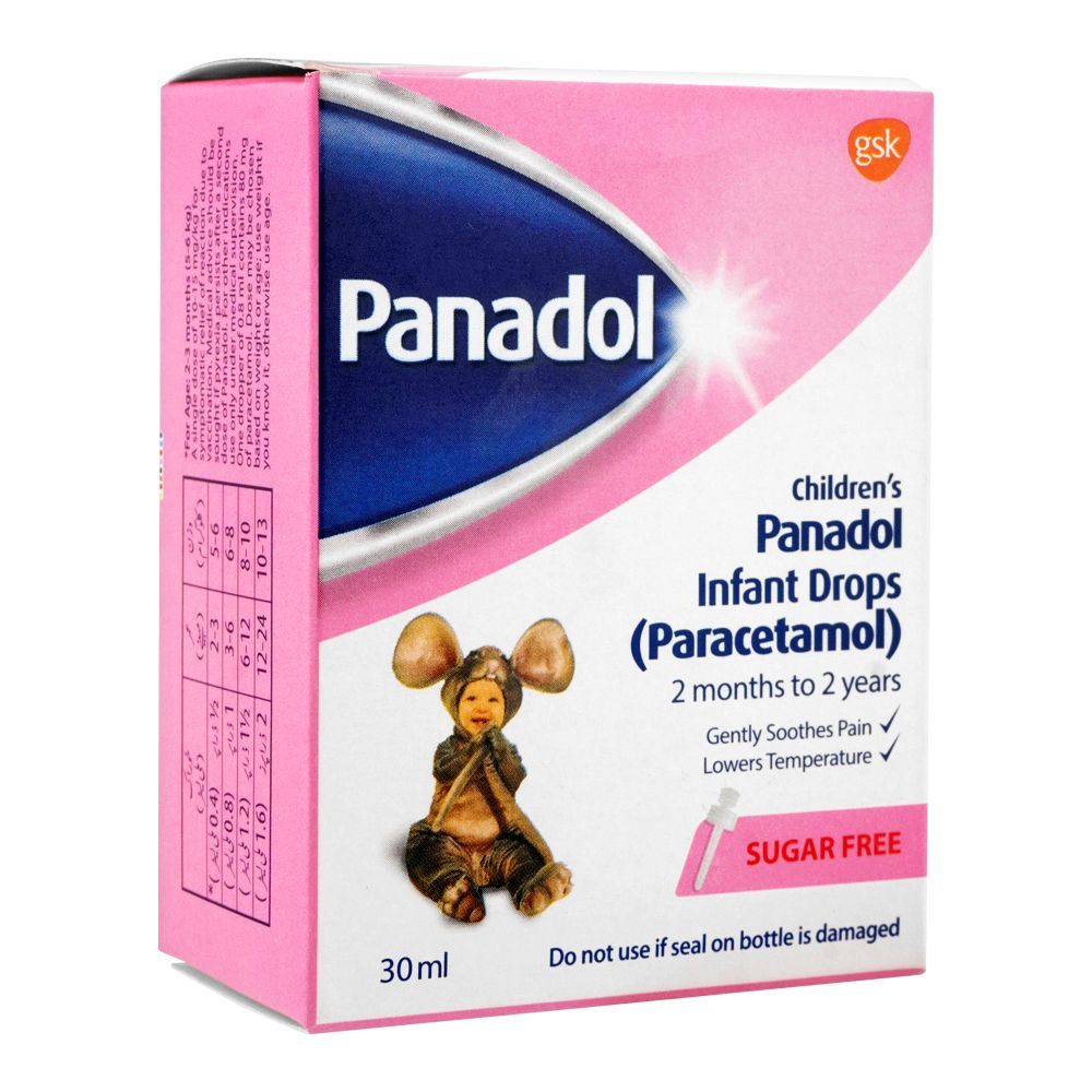 Panadol Infant Drops 30ml – One Health