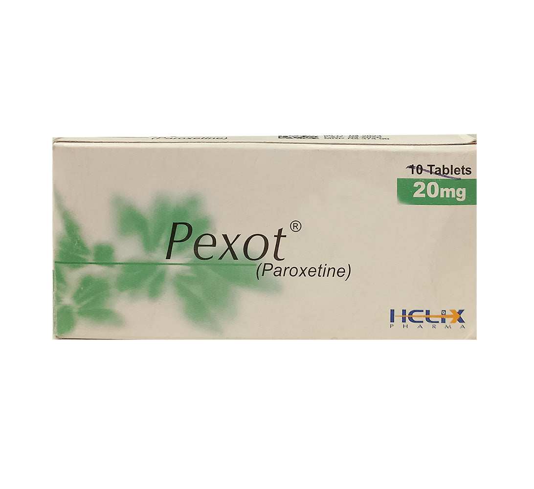 Pexot 20mg 10 Tablets – One Health