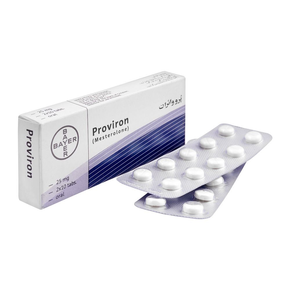 Proviron 25mg 2x10 Tablets – One Health