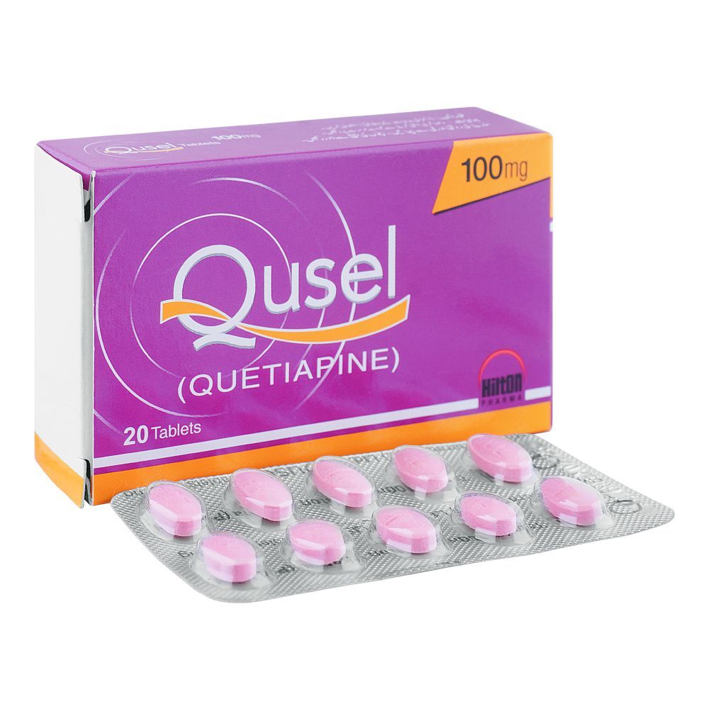 Qusel 100mg 20 Tablets – One Health