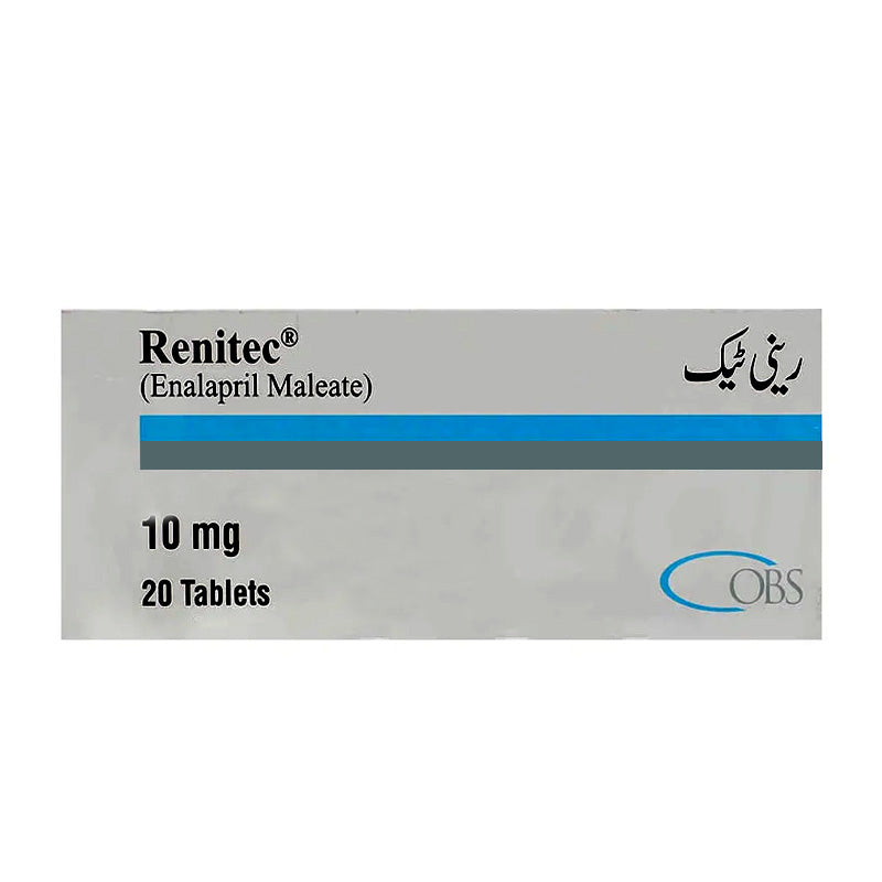 Renitec 10mg 20 Tablets – One Health
