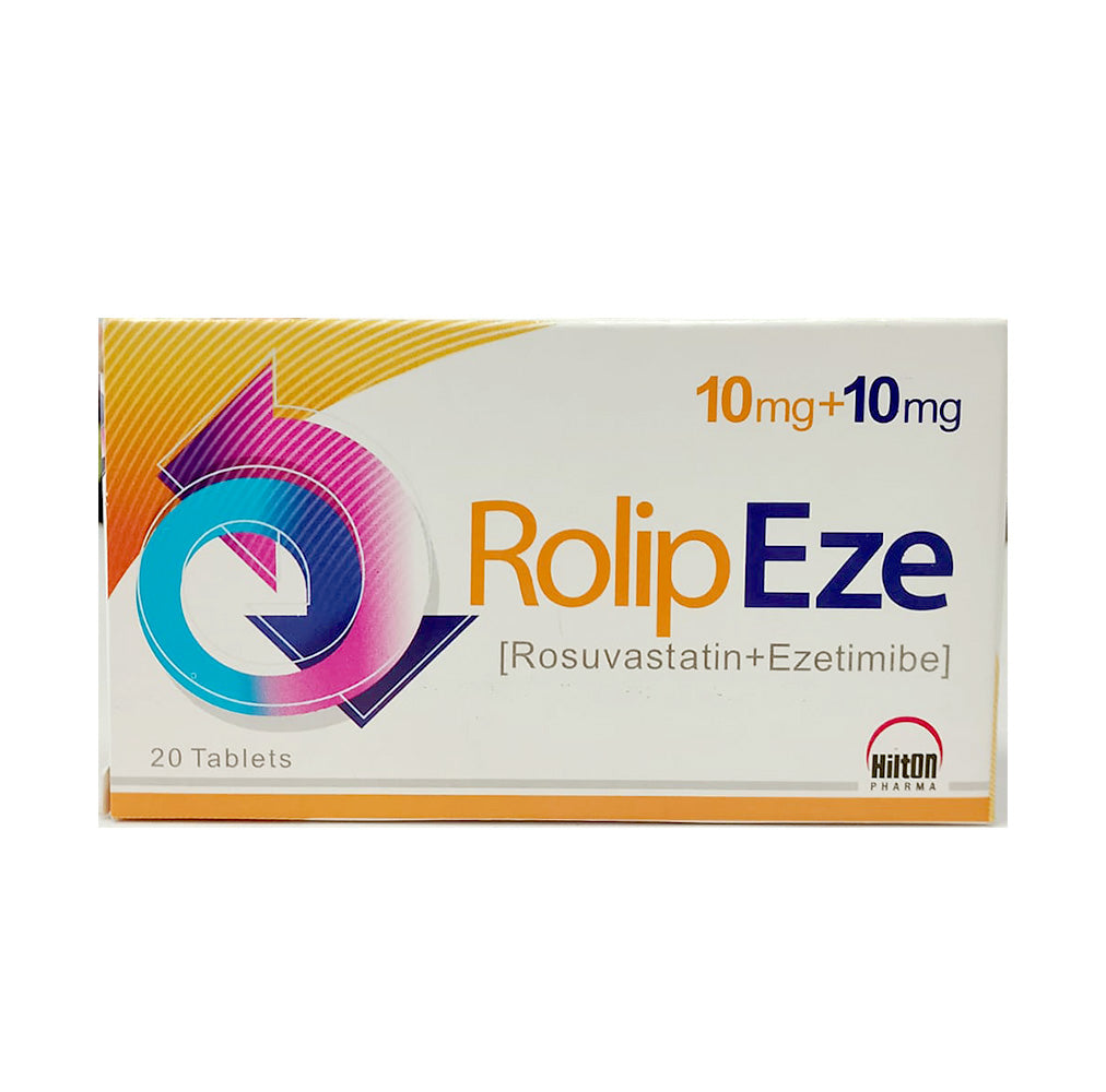 Rolip Eze 10mg+10mg 20 Tablets – One Health