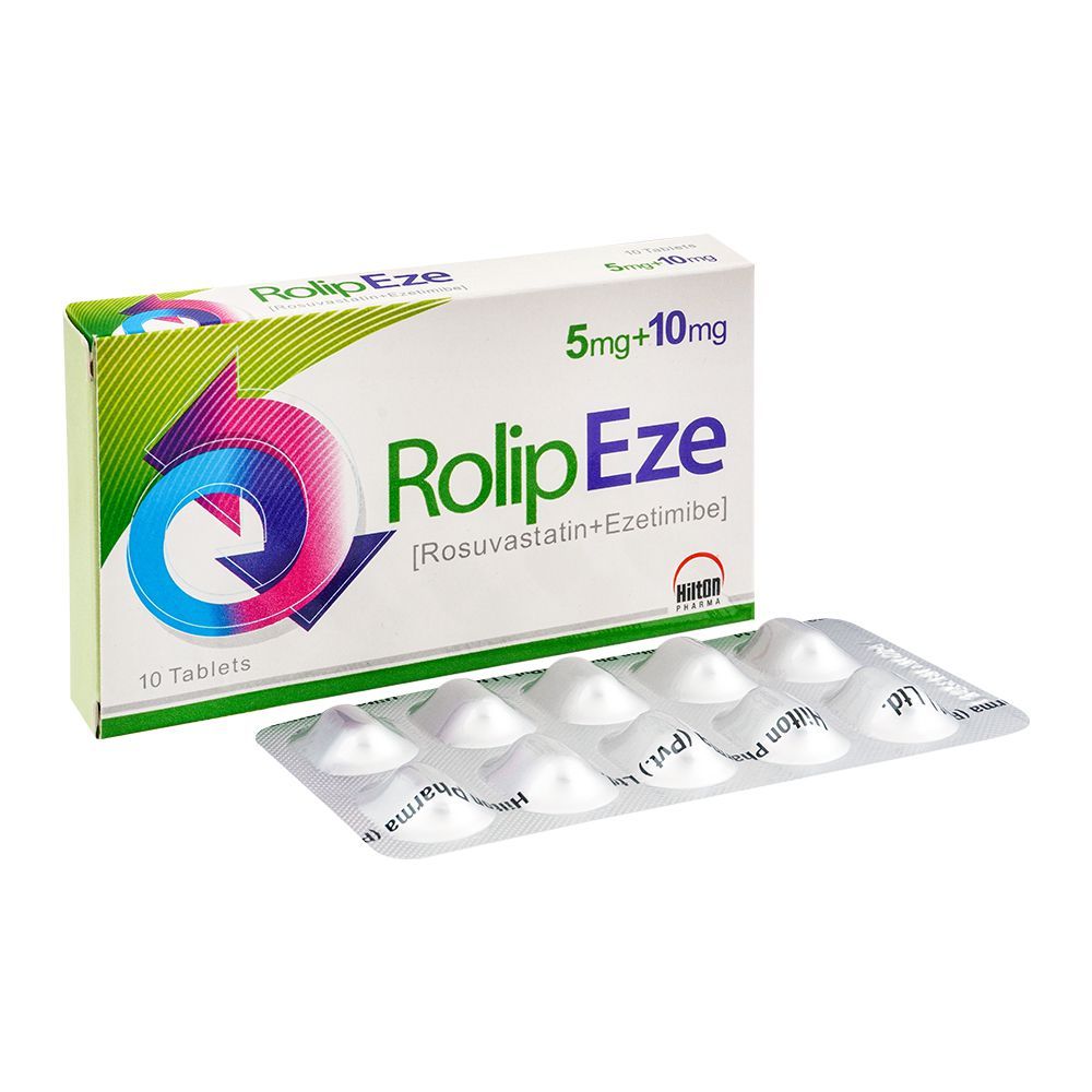 Rolip Eze 5mg+10mg 10 Tablets – One Health