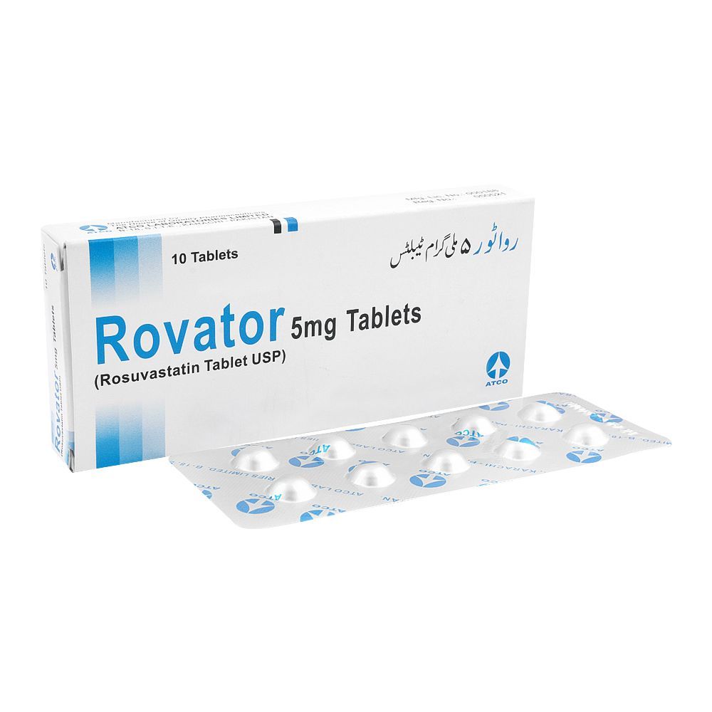 Rovator 5mg 10 Tablets – One Health