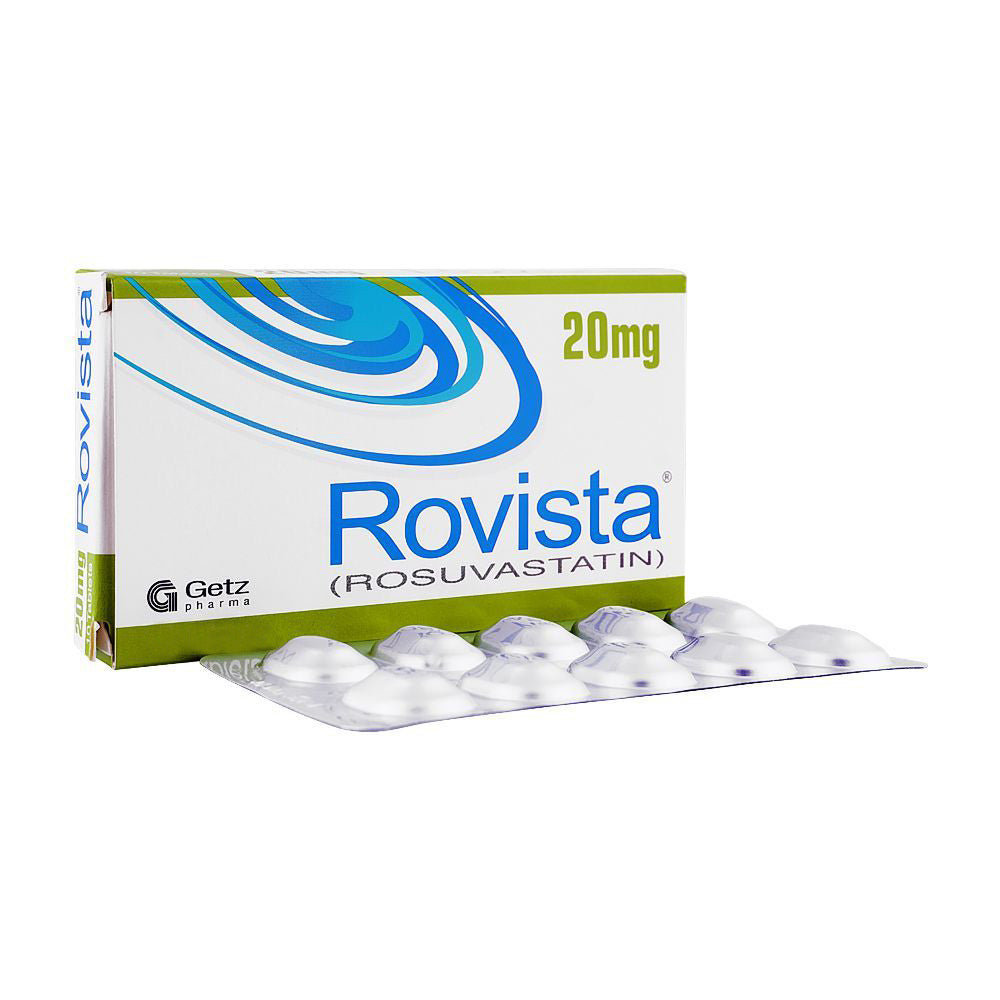 Rovista 20mg 30 Tablets – One Health