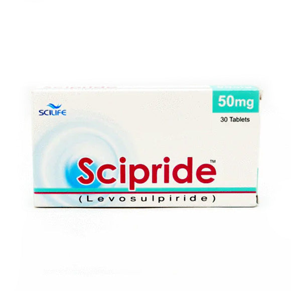 Scipride 50mg 30 Tablets – One Health