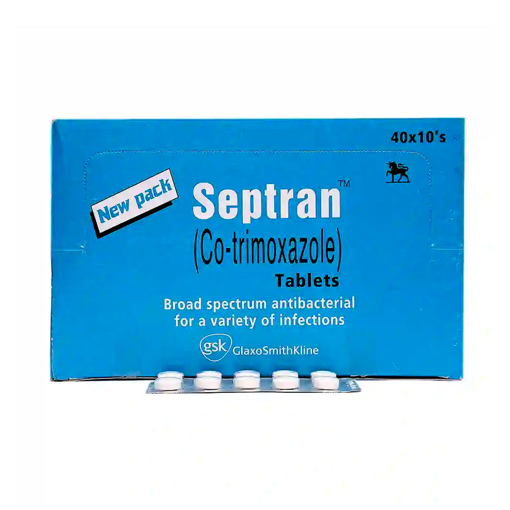 Septran 80/400mg Tablet 40x10's – One Health