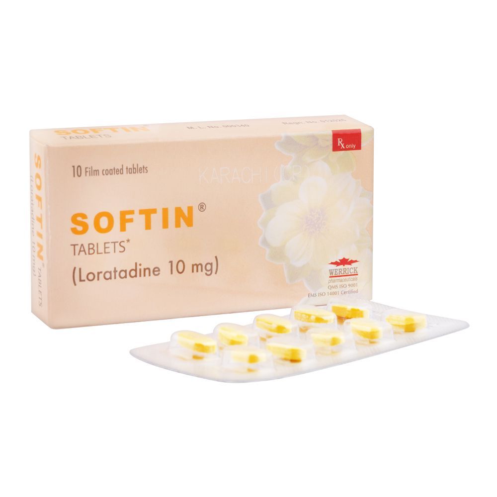 Softin 10mg 10 Tablets – One Health