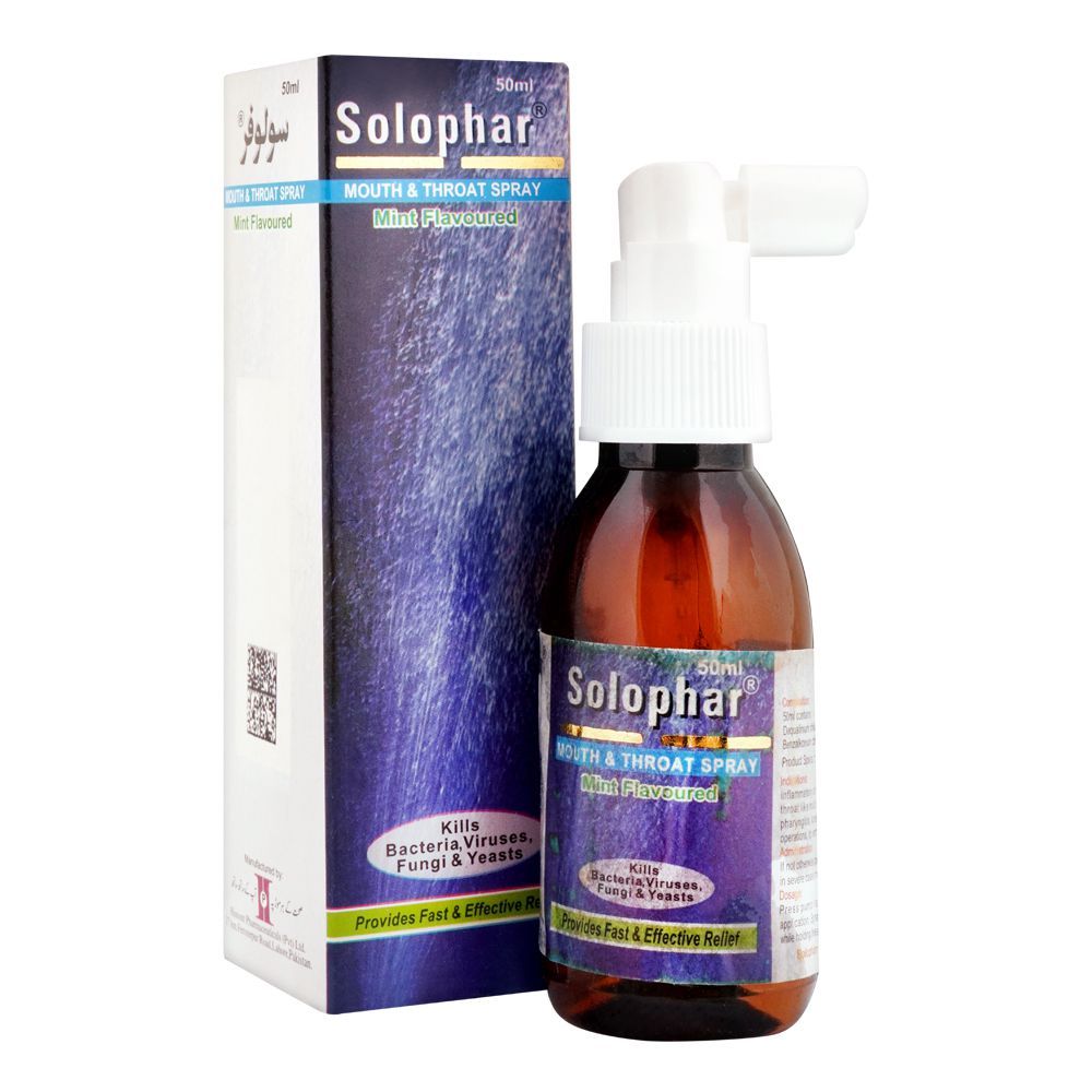 Solophar Oral Spray 50ml – One Health