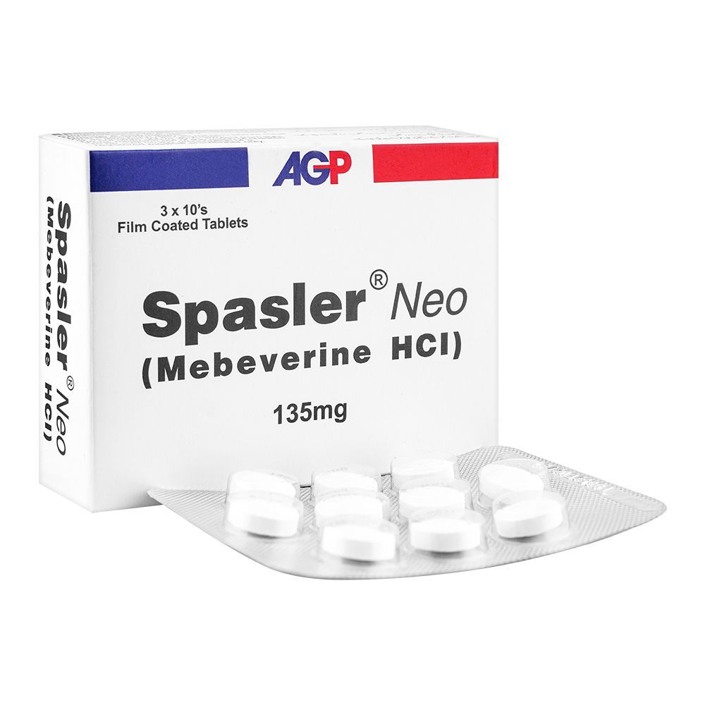 Spasler Neo 135mg Tablet 3x10's – One Health
